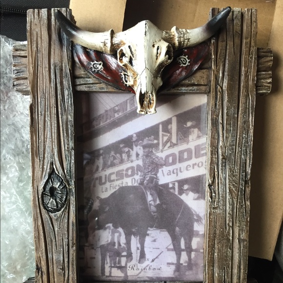 Accents | Western Bull Skull Picture Frame | Poshmark